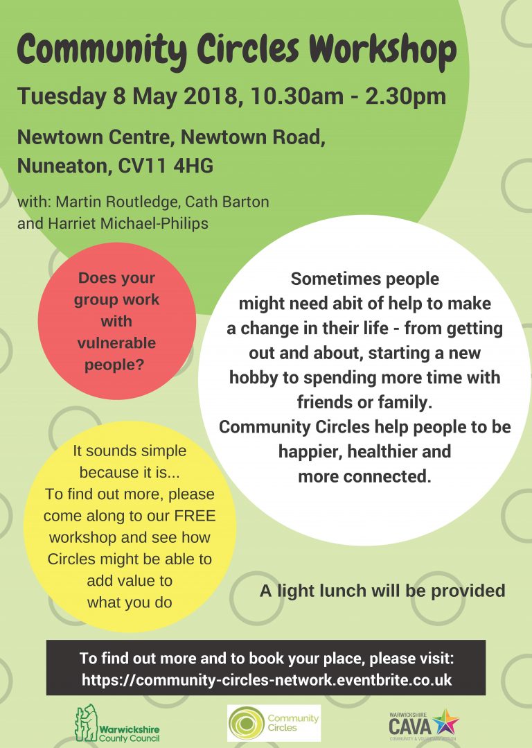 Community Circles Workshop – 8 May | Avon Dassett