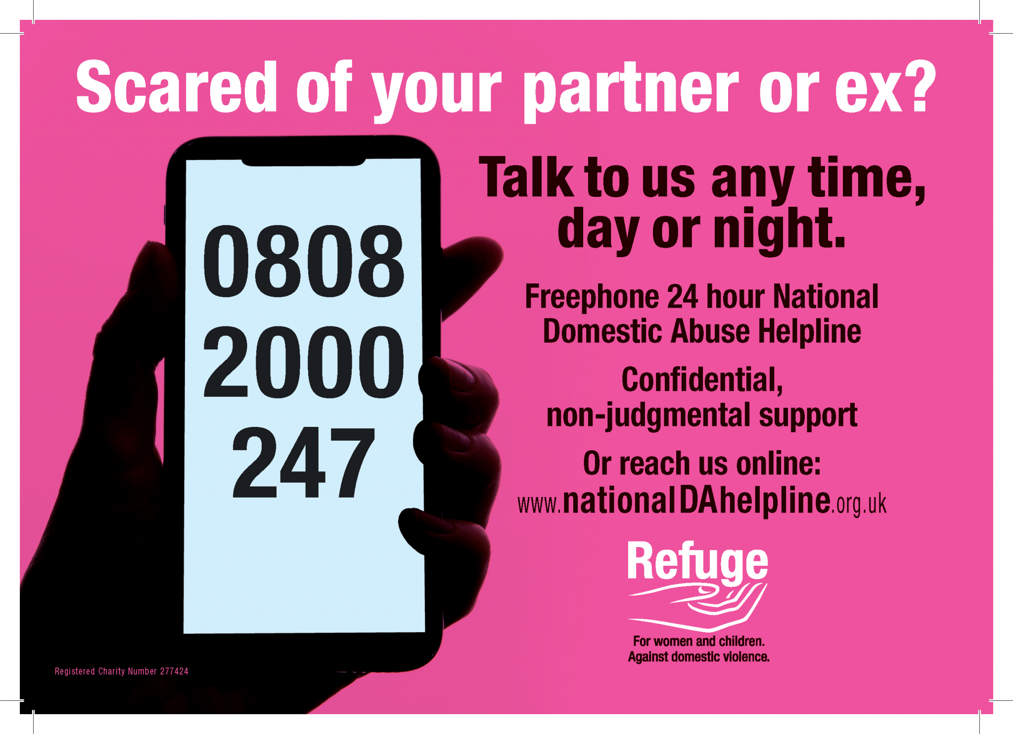 24 Hour Domestic Abuse Free Phone Line | Avon Dassett