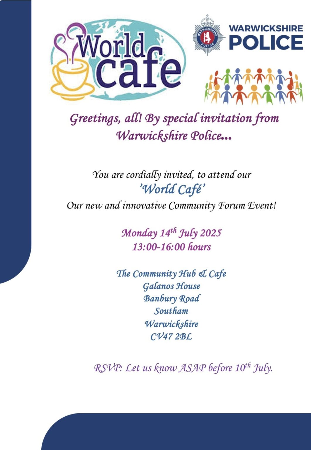 Southam Safer Neighbourhood Team World Cafe | Avon Dassett
